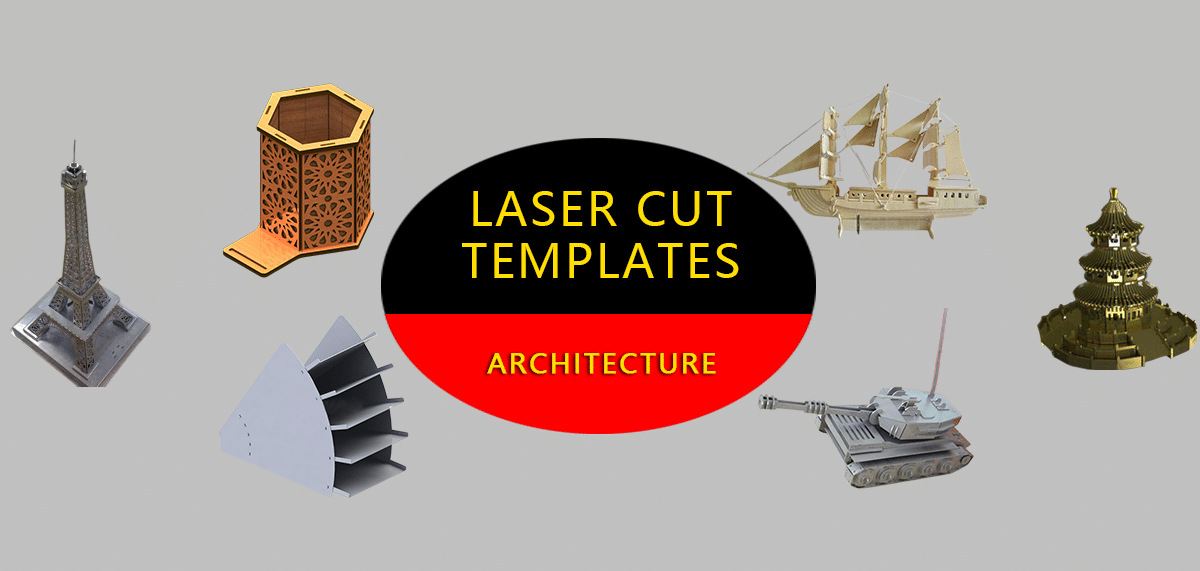10 Architecture Laser Cut Templates Download - MechStream