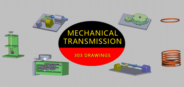 303 Examples of Mechanical Transmission(3D Drawing) - MechStream