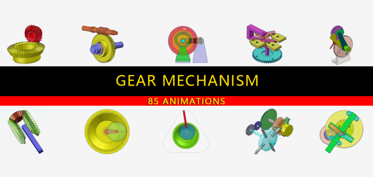 85 Amazing Gear Mechanism Motion Animations - MechStream