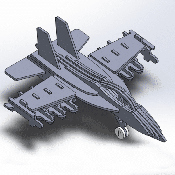 9 Free Laser Cut Airplane Designs Download - MechStream