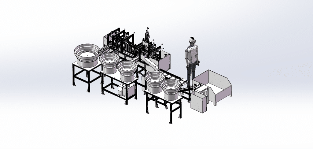 All-In-One Equipment For Semiconductor Industry Drawing - MechStream