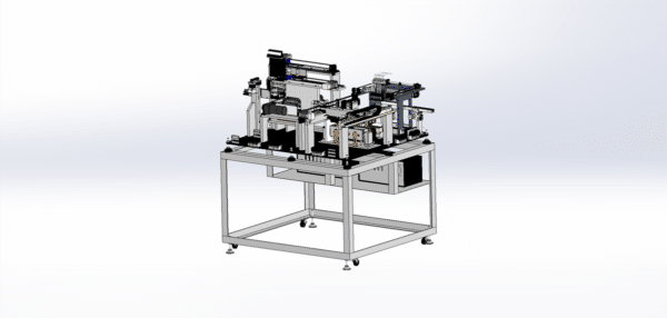 Automatic Glue Dispensing Equipment Model Drawing - MechStream