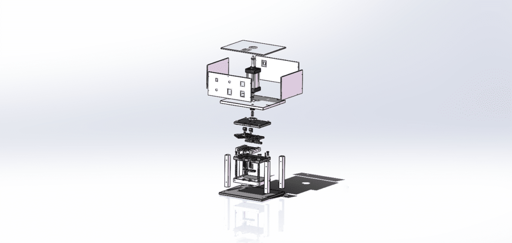 CS2 Spring Sheet Pressing Equipment Drawing - MechStream