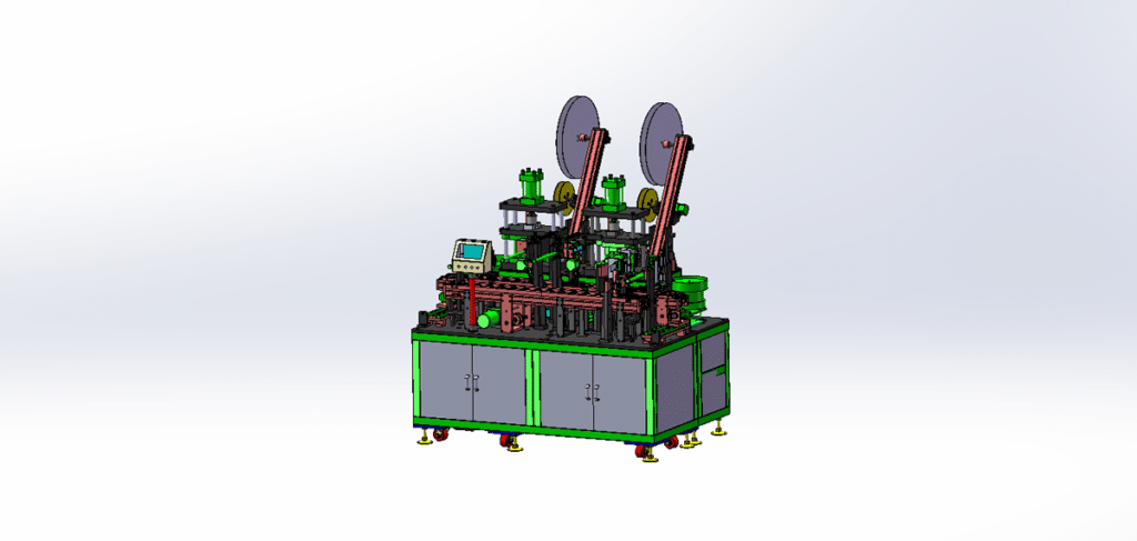 Copper Sheet Stamping Assembly Line Drawing - MechStream