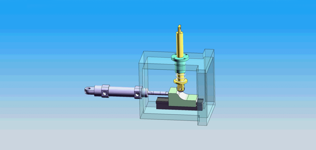 Flat Cam Arbitrary Speed-Changing Linear Mechanism - MechStream