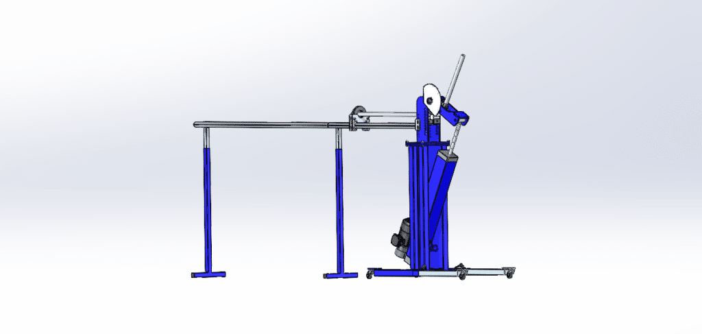 Fully Automatic CNC Pipe Bending Machine Drawing - MechStream