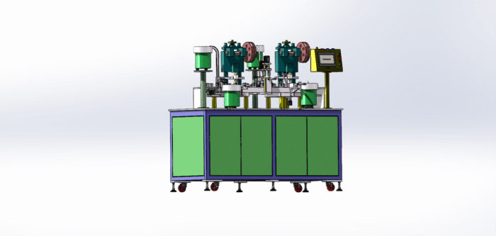 Hardware Stamping And Riveting Automatic Assembly Machine Drawing ...