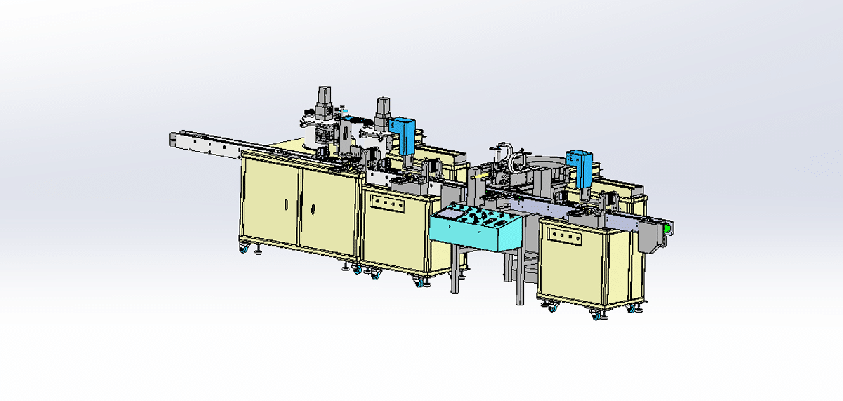 I6 Fully Automatic Glue Dispensing Assembly Machine Drawing - MechStream