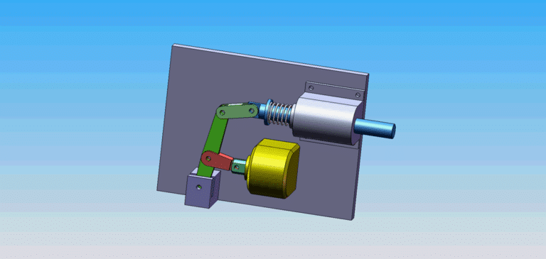 Linear Stroke Amplification Swing Mechanism - MechStream