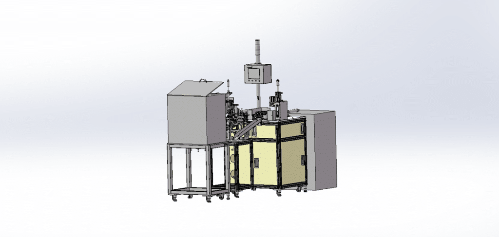 Motor Shell Magnetic Strip Assembly Equipment Drawing - MechStream