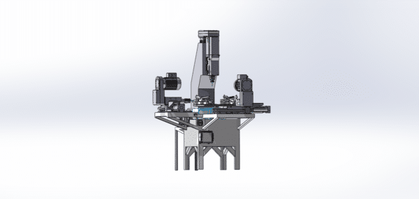 Multi-Station Disc Milling Machine Drawing - MechStream