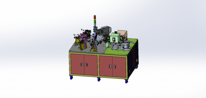 New Type-C Automatic Assembly Machine Drawing - MechStream