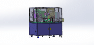 Particle Distribution Machine Assembly Automatic Machine Drawing ...