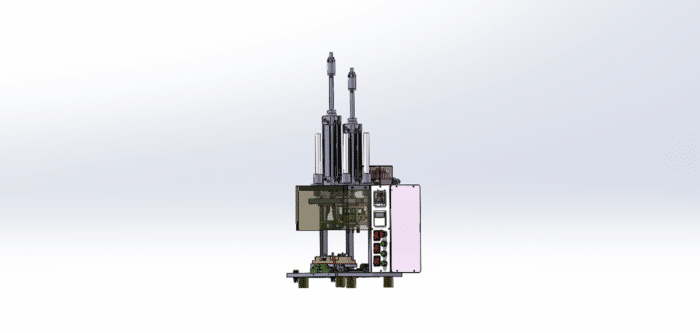 Riveting Hot Melt Machine Drawing - MechStream