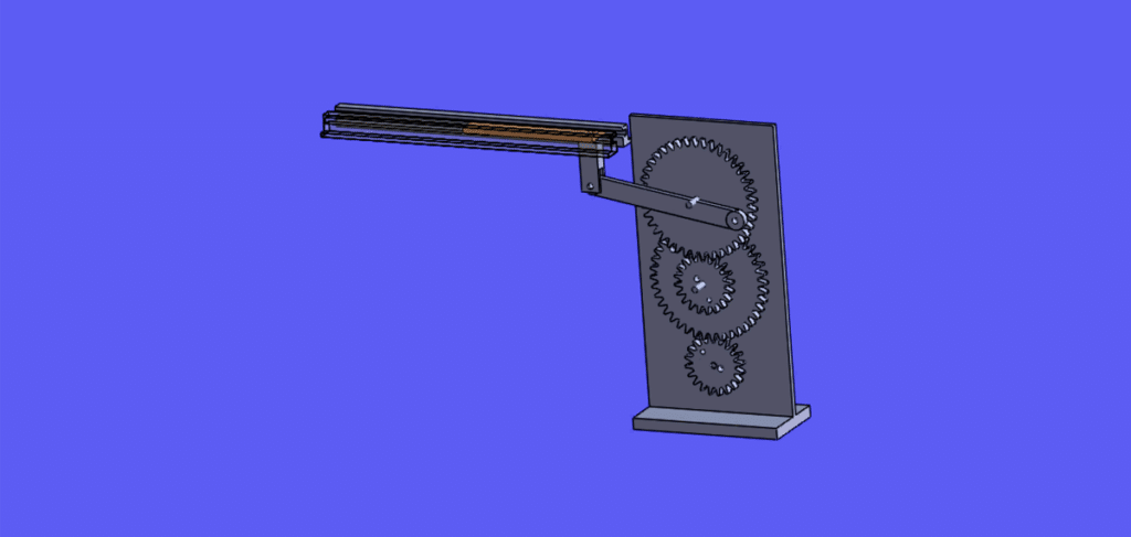 Two-End Speed Reduction Straight-Movement Mechanism Realized By Crank ...