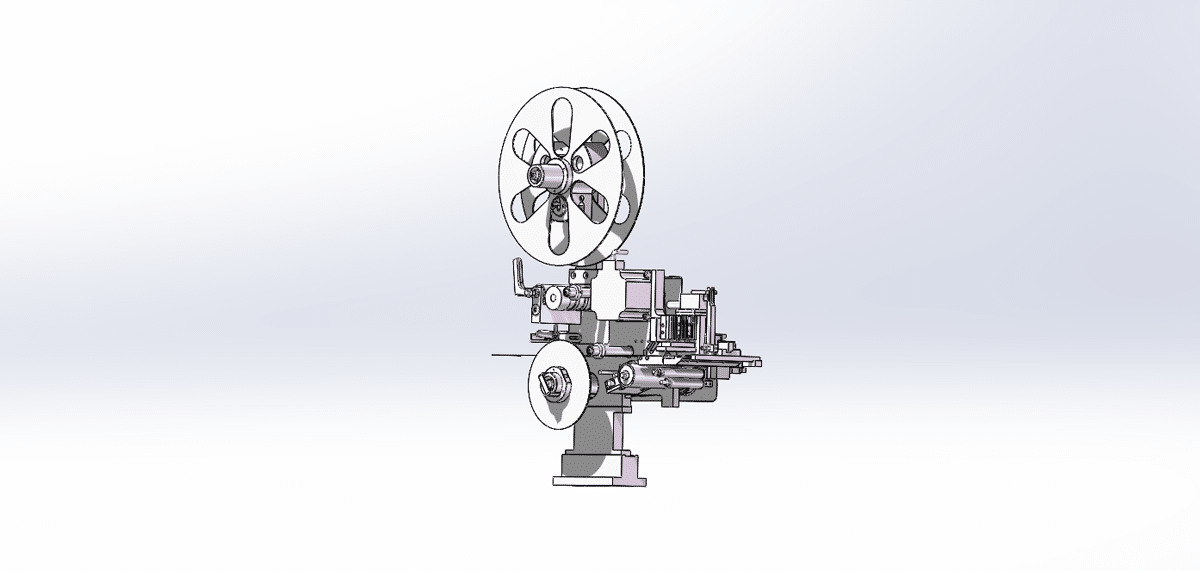 Sheet Film Separation Mechanism Drawing - MechStream