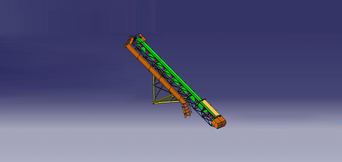 12M Mining Conveyor Drawing - MechStream