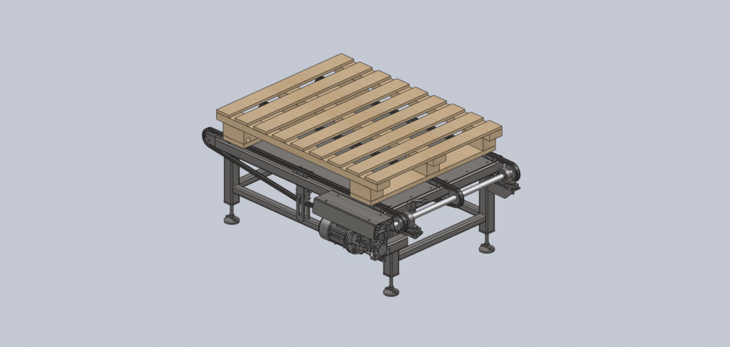 Conveyor-Chain Conveyor Drawing - MechStream