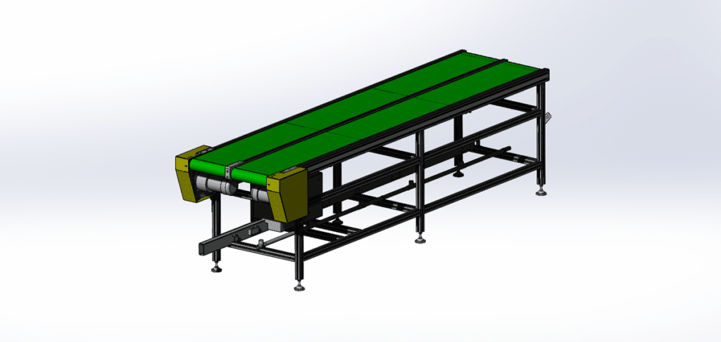 Double-Row Conveyor Drawing - MechStream