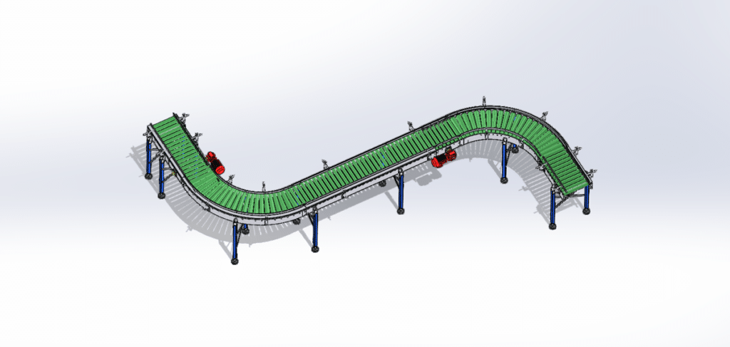 Drum Conveyor Drawing - MechStream