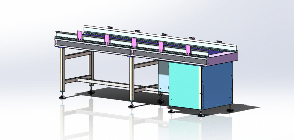 Finished Product Conveyor Line 1 Drawing - MechStream