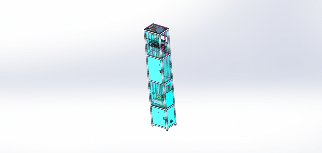 High-Altitude 2.4-Meter Lift Hoist Drawing - MechStream