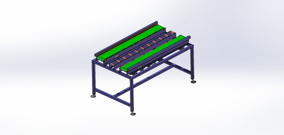 Opening And Closing Assembly Belt Line Drawing - MechStream
