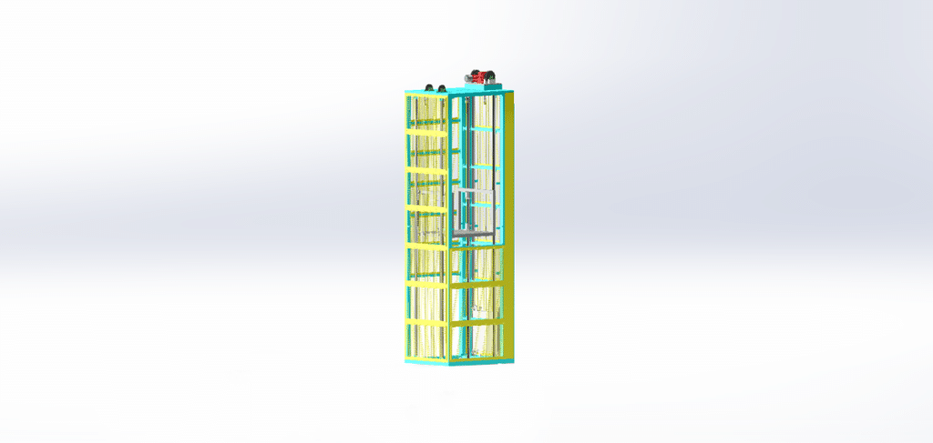 Reciprocating Vertical Lift Drawing - MechStream