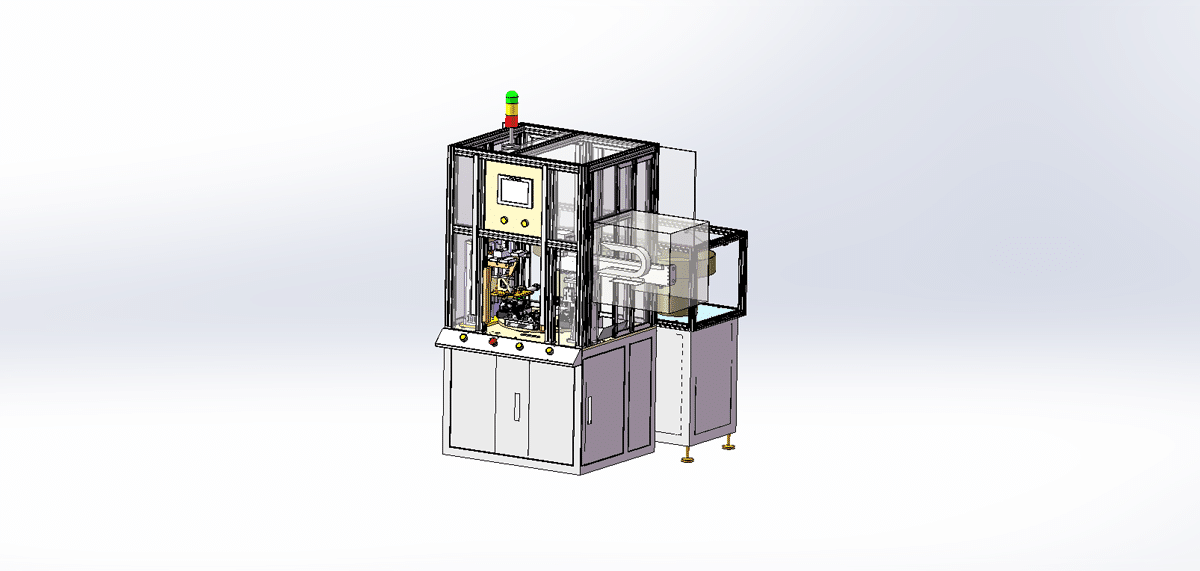 Turntable Automatic Screw Locking Machine Drawing - MechStream