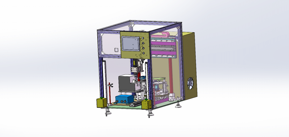Vacuum Suction Screw Feeder Drawing - MechStream