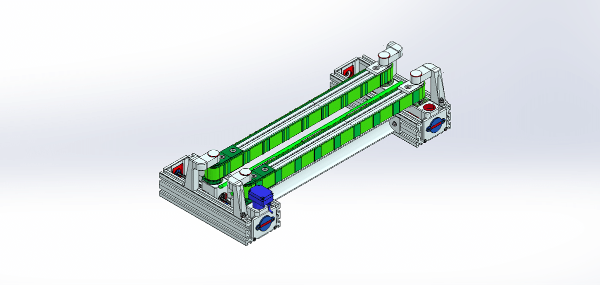Vertical Conveyor Drawing - MechStream