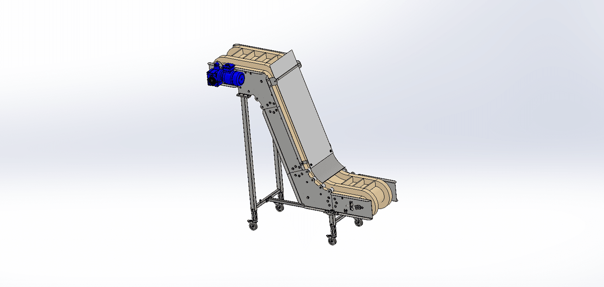 Z-Type Conveyor Drawing - MechStream