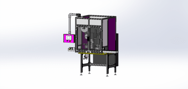 Automatic Assembly Visual Inspection Machine Drawing - MechStream