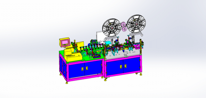 Connector Plug Detection And Packaging Equipment Drawing - MechStream