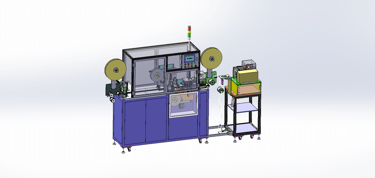 Double-Sided Tape Machine Drawing - MechStream