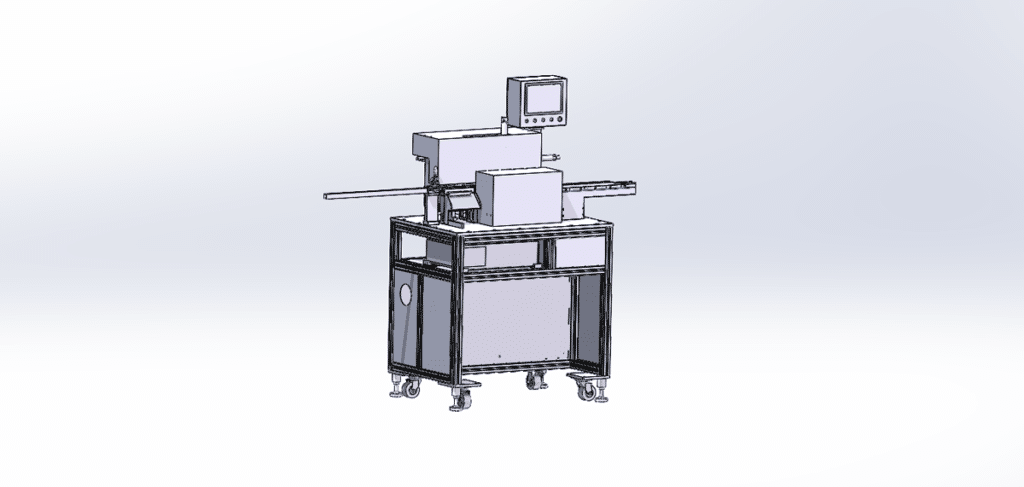 Electronic Component Performance Inspection Machine Drawing - MechStream