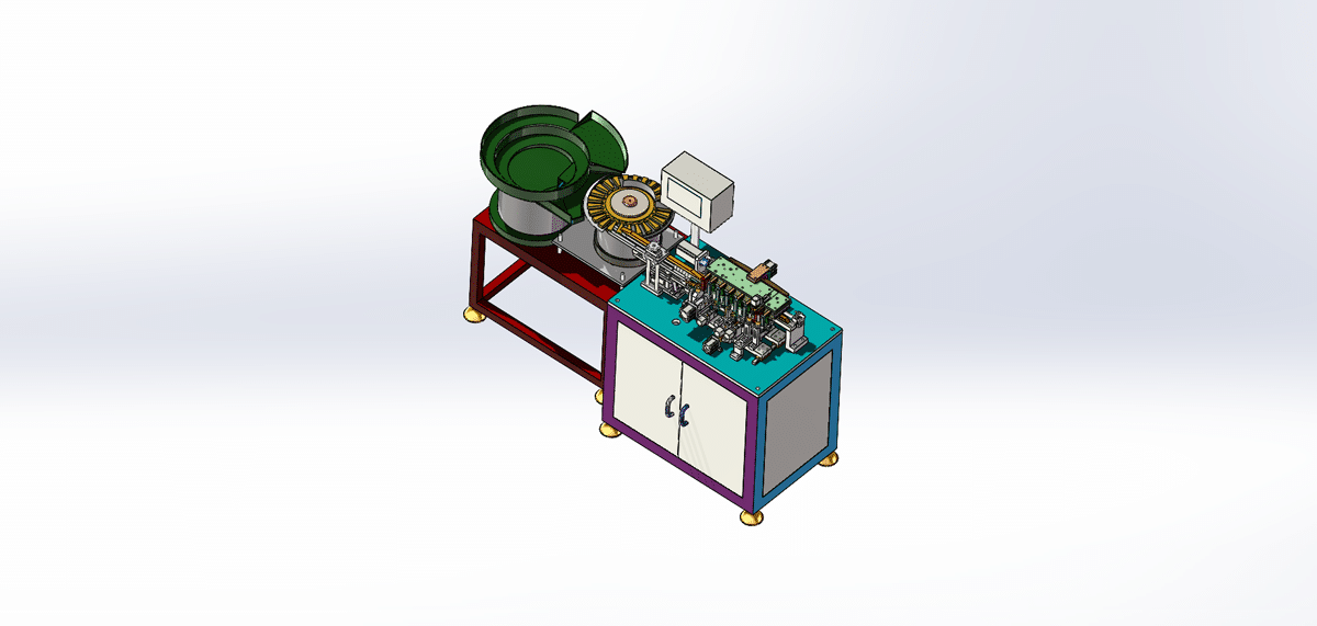 Forming Shear Foot Detection Packaging Machine Drawing - MechStream