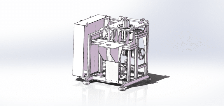 Packaging Online Labeling Machine Drawing - MechStream
