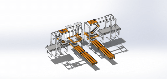 Palletizing Equipment Drawing - MechStream