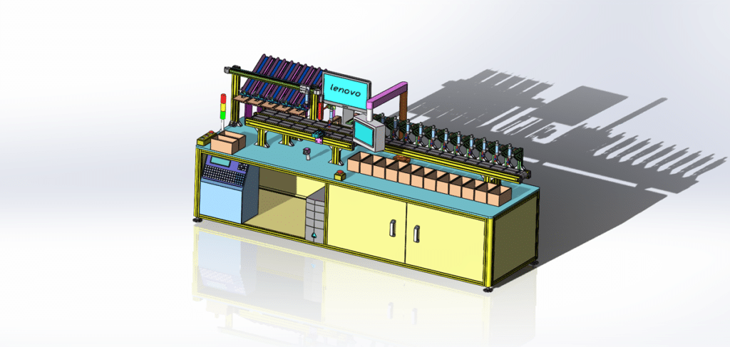 Paper Bag Paging And Packaging Machine Drawing - MechStream