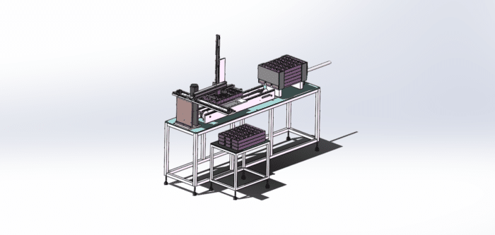 Robot Fully Automatic Assembly Plate Machine Drawing - MechStream