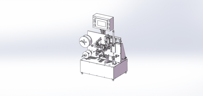Wire Labeling Machine Drawing - MechStream