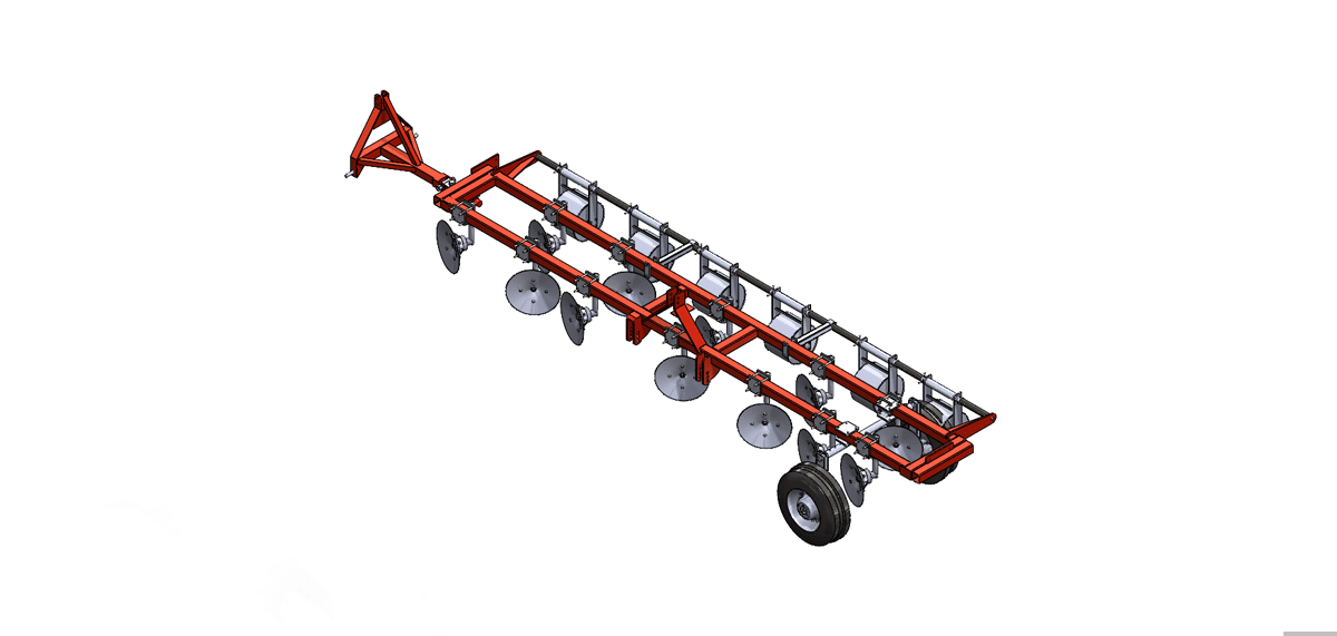 Powerful Agricultural Crop Planting Machinery Drawing Download - MechStream