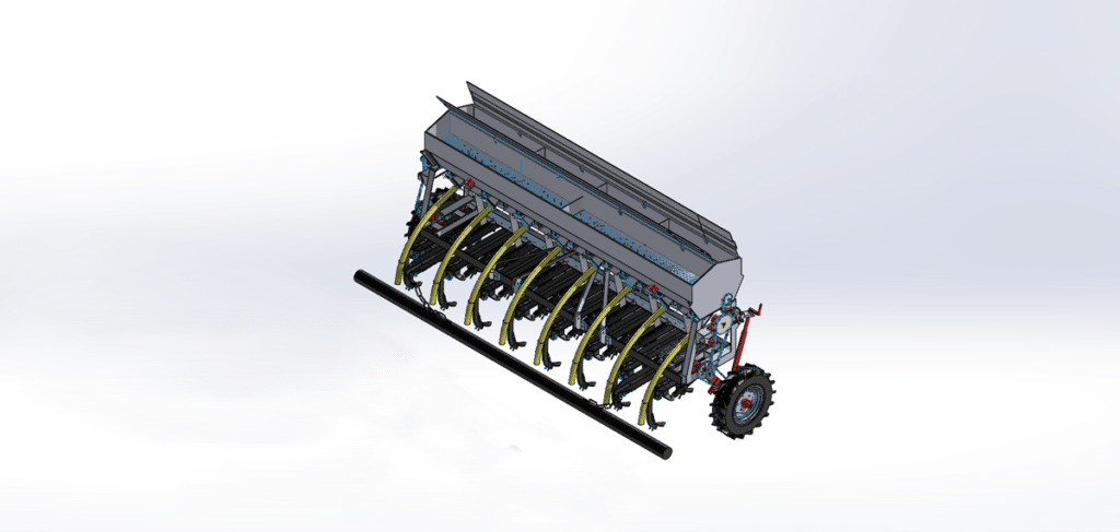 Download Agricultural Seeder Drawing for Easy Access - MechStream