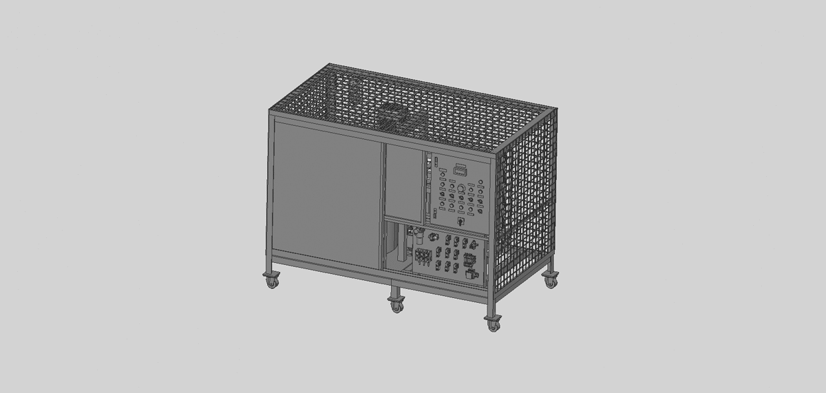 Auto Drilling Machine – Detailed Drawing Download - MechStream