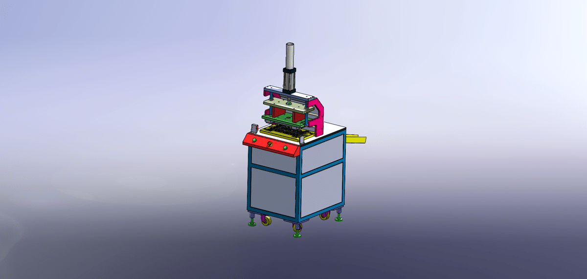 Automatic Plastic Water Outlet Cutting Machine Drawing - MechStream