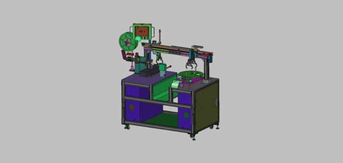 Automatic Winding and Binding Machine Drawing – Download - MechStream