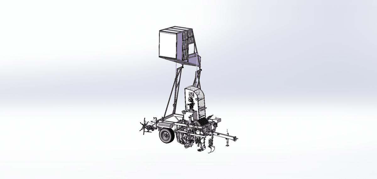 Powerful Beet Harvester Drawing Download - MechStream