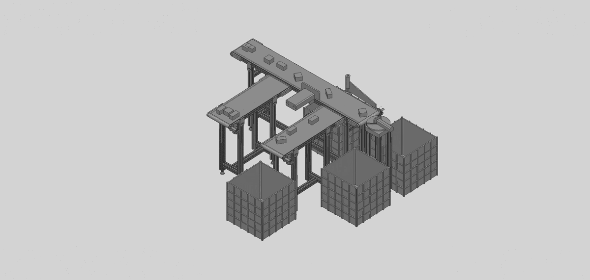 Download Belt Conveyor Production Line Drawing For Free - MechStream