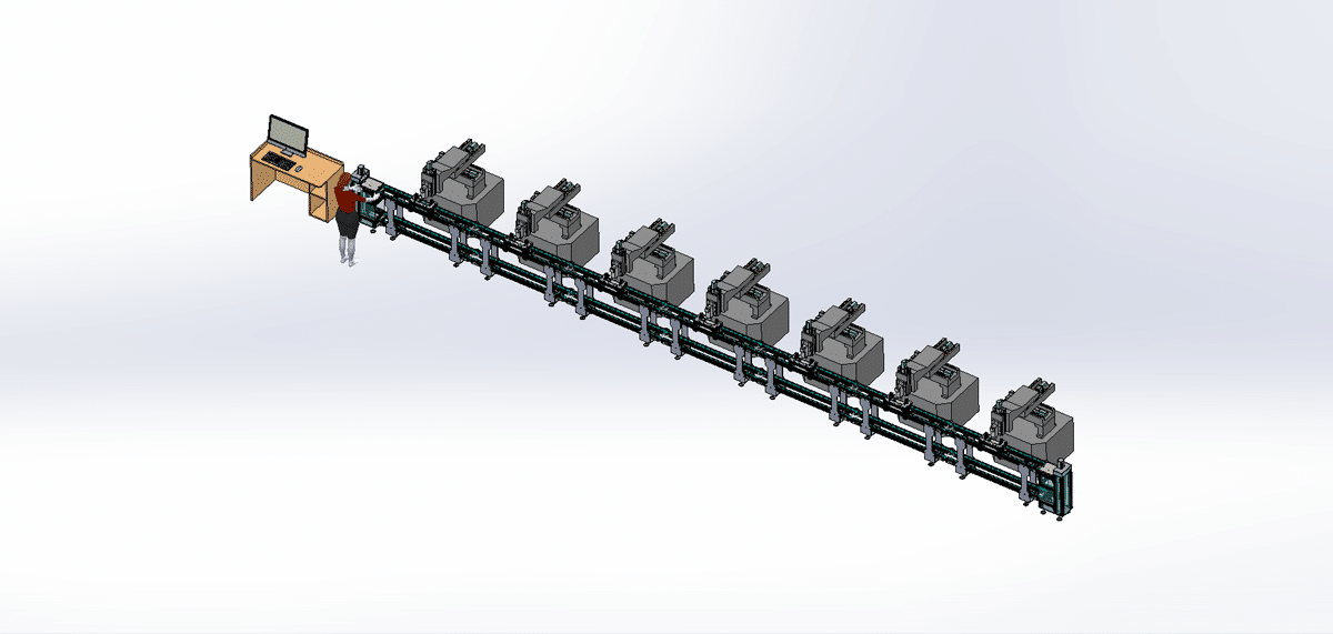 Free CNC Processing Line Drawing for Download - MechStream